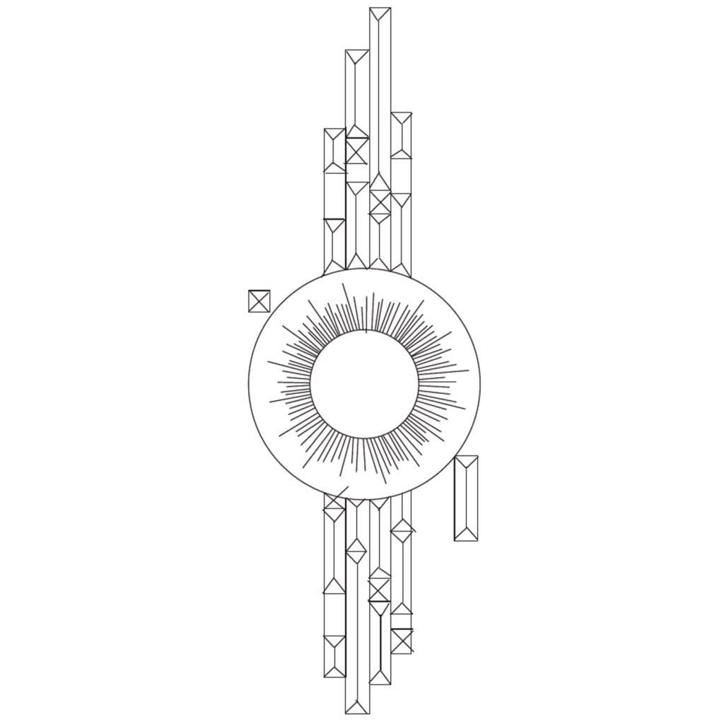 Triangle Bevel Glass 3″ x 3″ x 3″ | Glass House Store