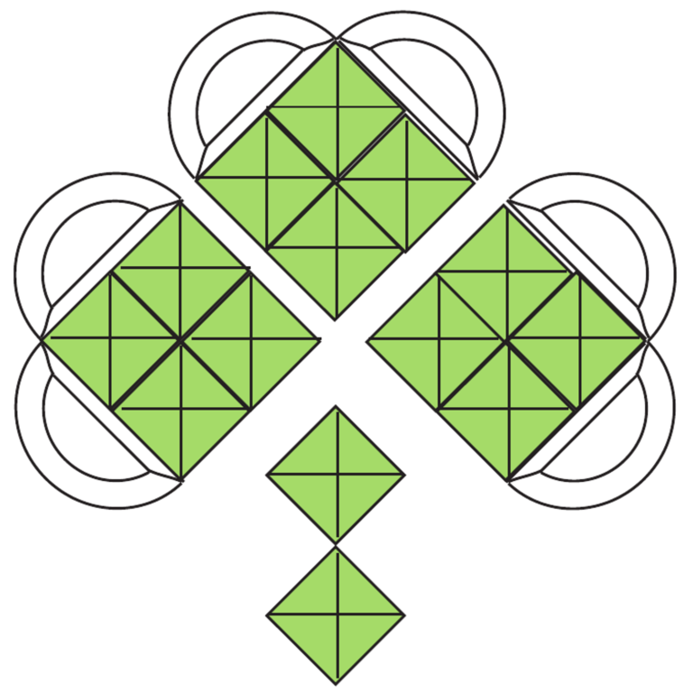 MMS 9000 Colored Beveled Glass Cluster | Glass House Store