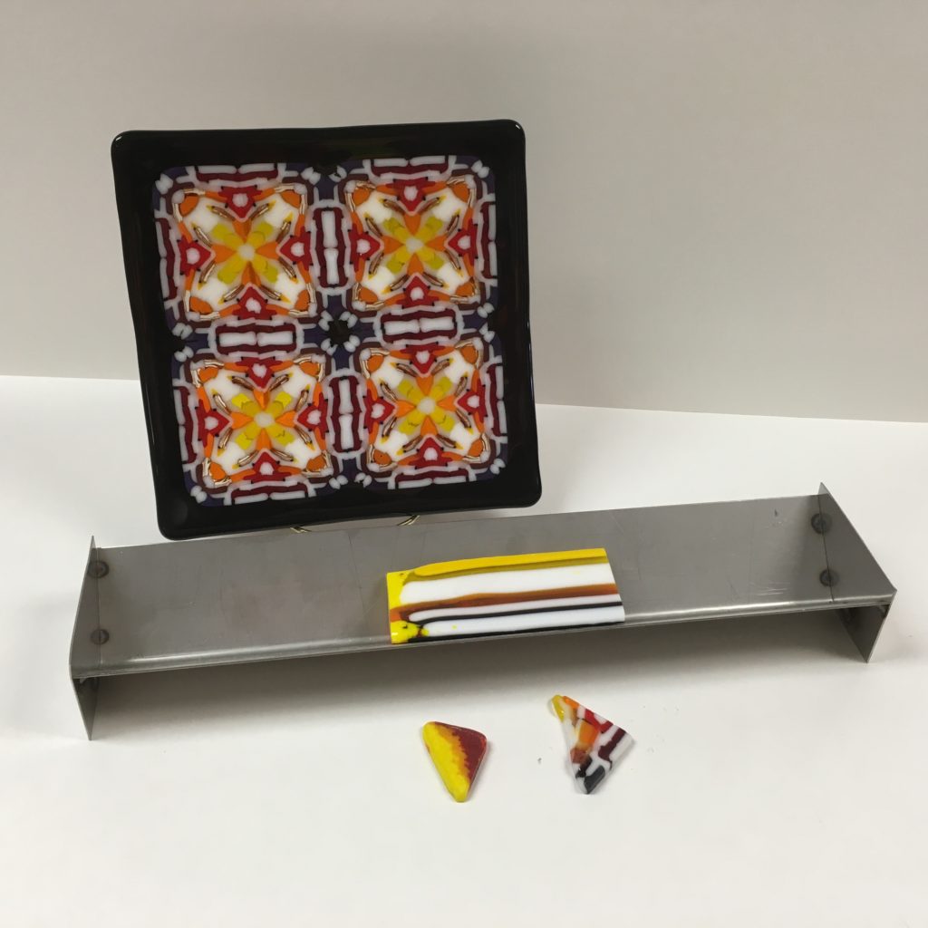 Triangle Pattern Bar 13″ Mold | Glass House Store