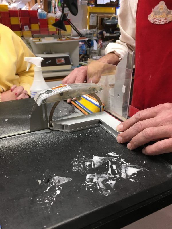 Kaleidoscope SS Triangle Pattern Bar Mold | Glass House Store