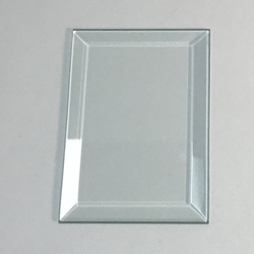 6″ x 9 ” Rectangle Bevel Glass | Glass House Store