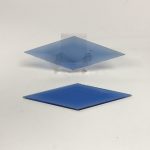 Diamond Glass Bevel – 2″ x 6″ Colored | Glass House Store