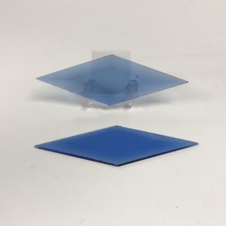 Diamond Glass Bevel – 2″ x 6″ Colored | Glass House Store