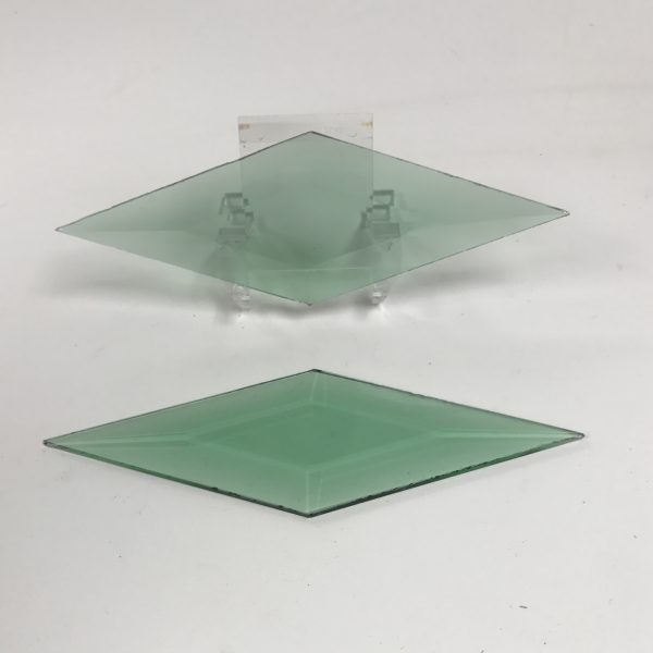 Diamond Glass Bevel – 2″ x 6″ Colored | Glass House Store