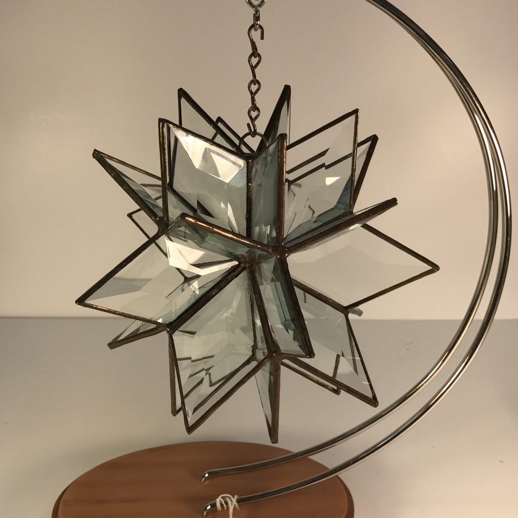 Ultimate 3D Snowflake Suncatcher Beveled Glass Kit | Glass House Store