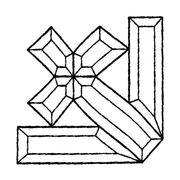 Corner Bevel Clusters | Glass House Store