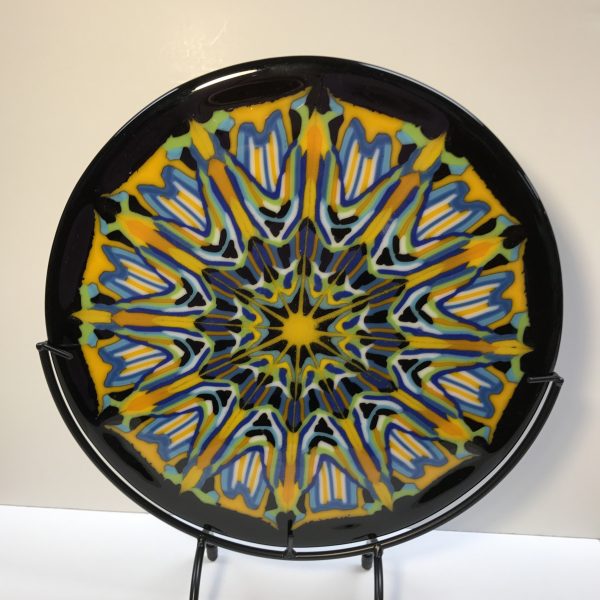 Kaleidoscope SS Triangle Pattern Bar Mold | Glass House Store