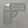 Corner Bevel Clusters | Glass House Store