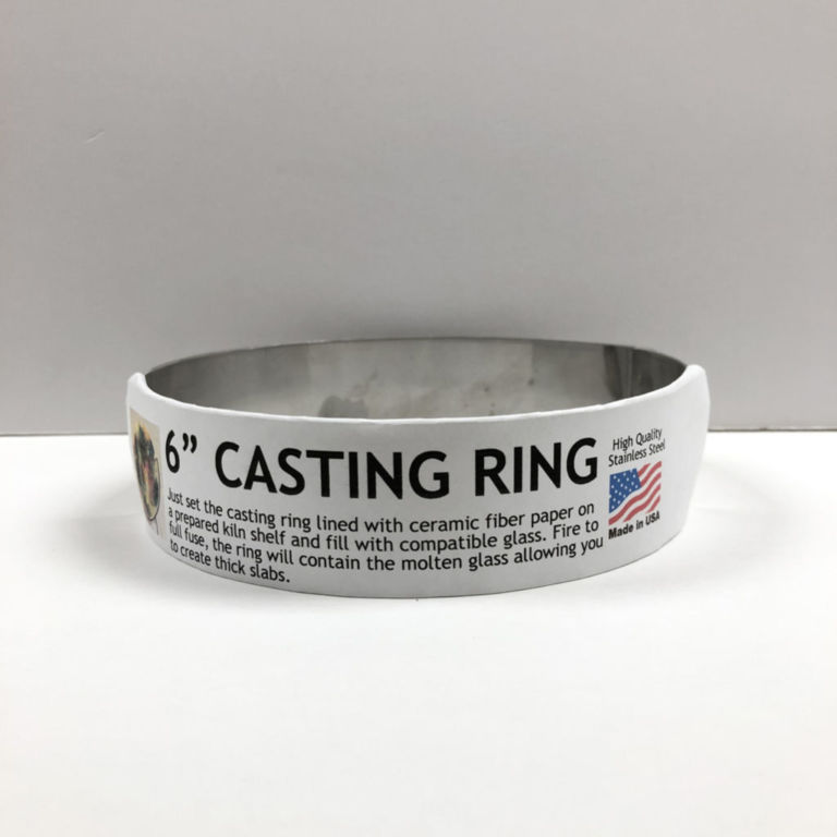 6″ Casting Ring Round Mold | Glass House Store