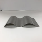 4″ Double Ripple Wave Mold- Stainless Steel | Glass House Store