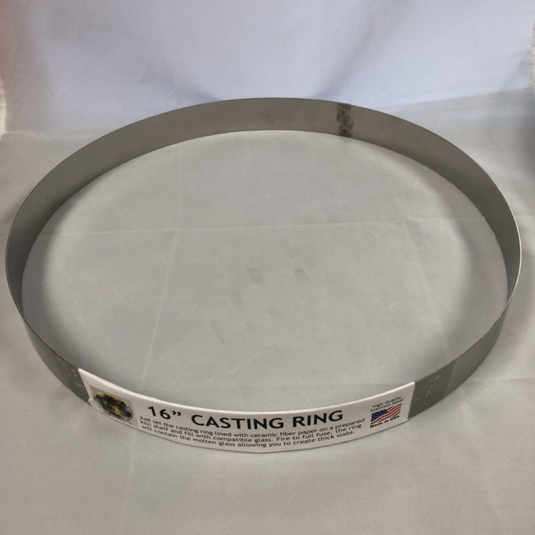 16″ Casting Round Stainless Steel Mold | Glass House Store