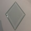 Diamond Bevel Glass 6″ x 9 “ | Glass House Store