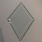 Diamond Bevel Glass 6″ x 9 “ | Glass House Store