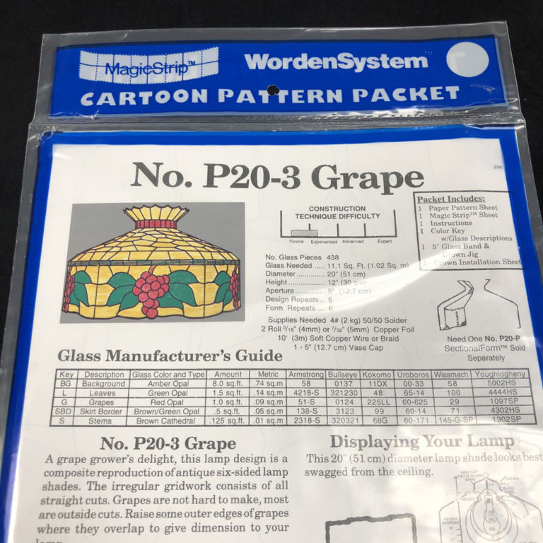 Worden SC7P Lamp Form New | Glass House Store