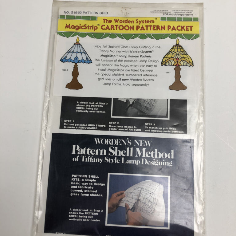 Worden G16 Design Shell Lamp Pattern | Glass House Store