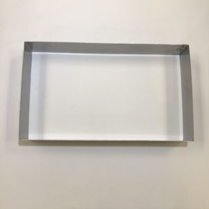 7″ x 12″ Rectangle Casting Stainless Steel Mold | Glass House Store