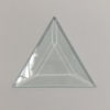 Triangle Bevel Glass 3″ x 3″ x 3″ | Glass House Store