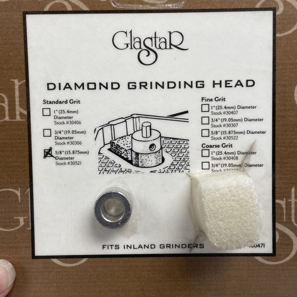 Glastar Starlet 5/8″ Grinding Bit Standard | Glass House Store