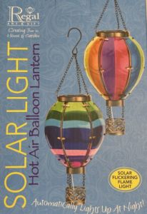 Solar Hot Air Balloons Large | Glass House Store