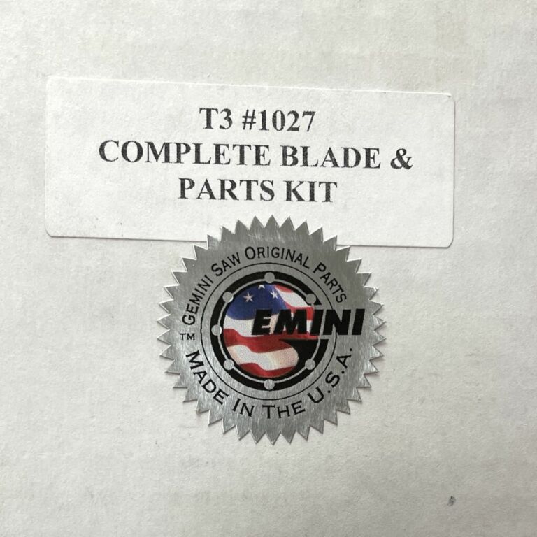 Taurus 3 Ring Saw Complete Blade & Parts Kit | Glass House Store