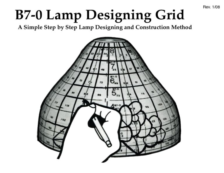 Worden B7-0 Designing Lamp Pattern | Glass House Store